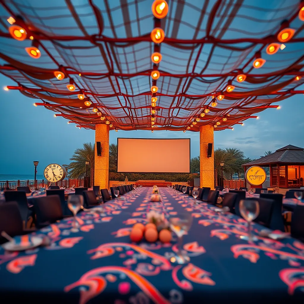Experience Beach Cinema: Dubai's Coastal Artistic Delight